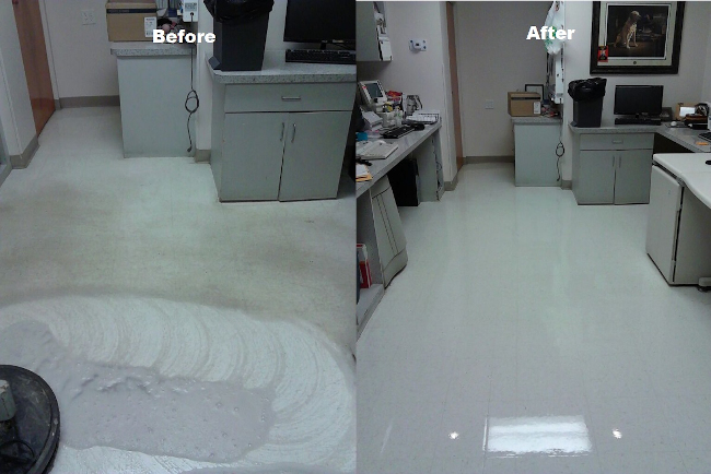 Floor Stripping & Waxing | Precision Carpet-Tile & Upholstery Cleaning
